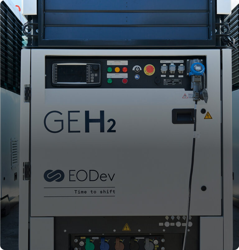 Electro-hydrogen power generator and emergency power supply | EODev