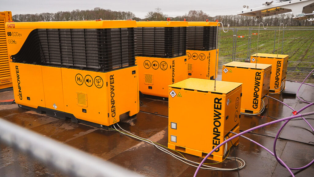 World first: Genpower parallelizes three EODev GEH2® generators