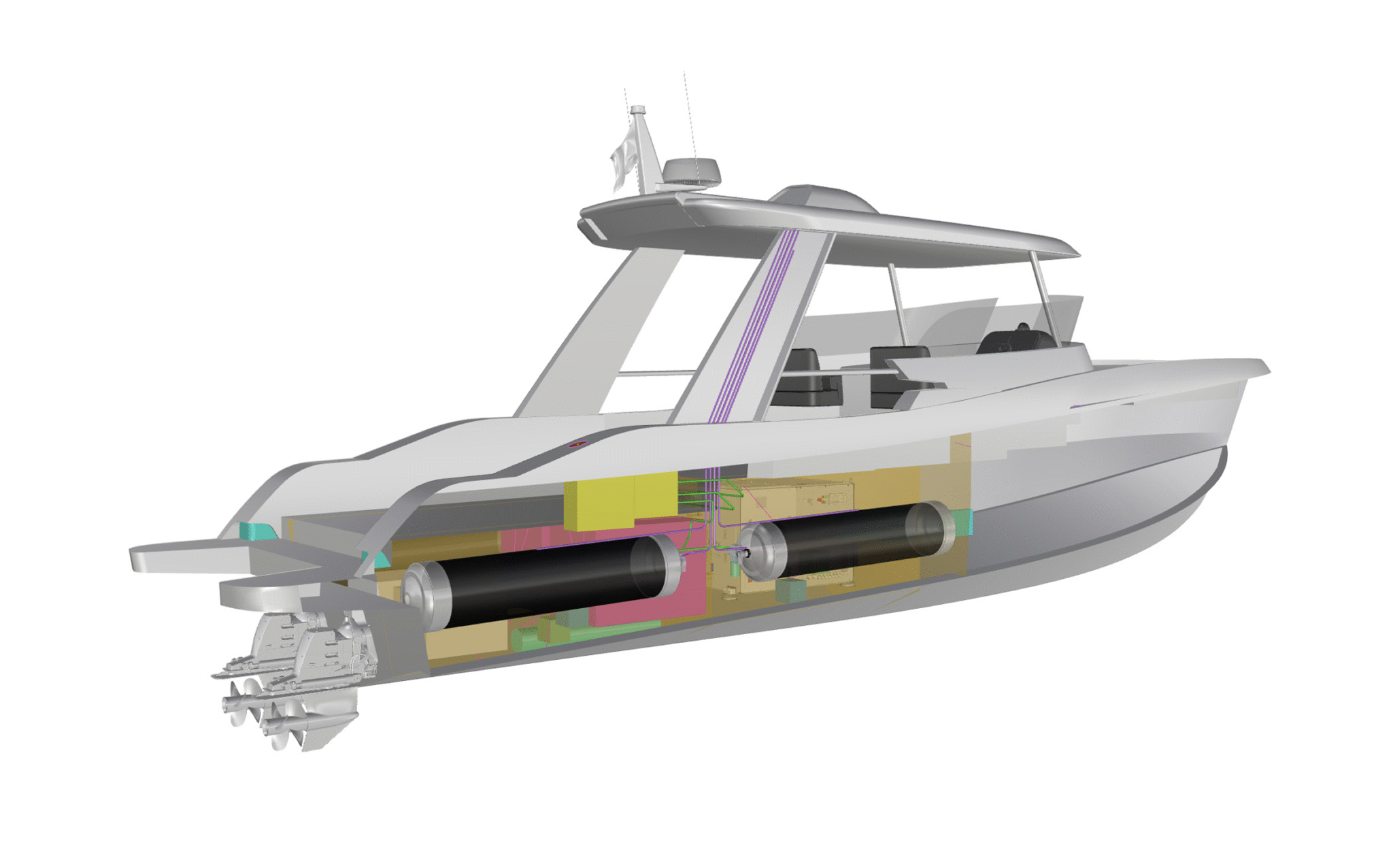 A Hydrogen-Powered Tender Boat Wins Award in Monaco.